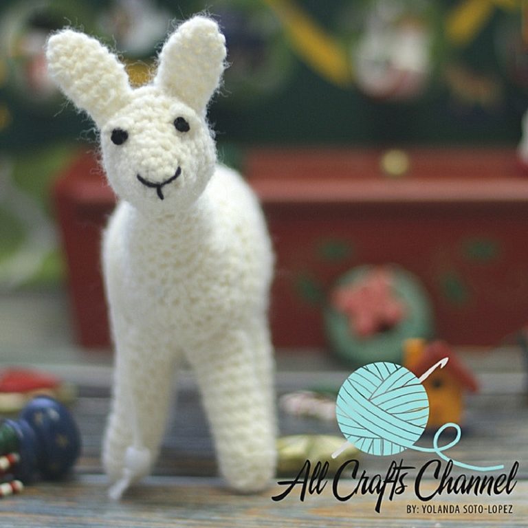 FA LA LA LLAMA ORNAMENT! Christmas Mad in Crafts