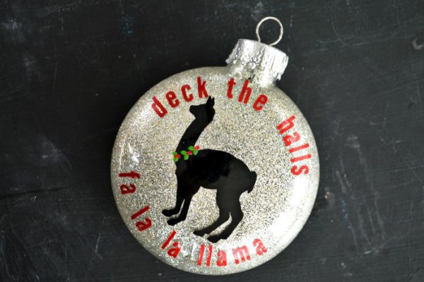 FA LA LA LLAMA ORNAMENT! Christmas Mad in Crafts