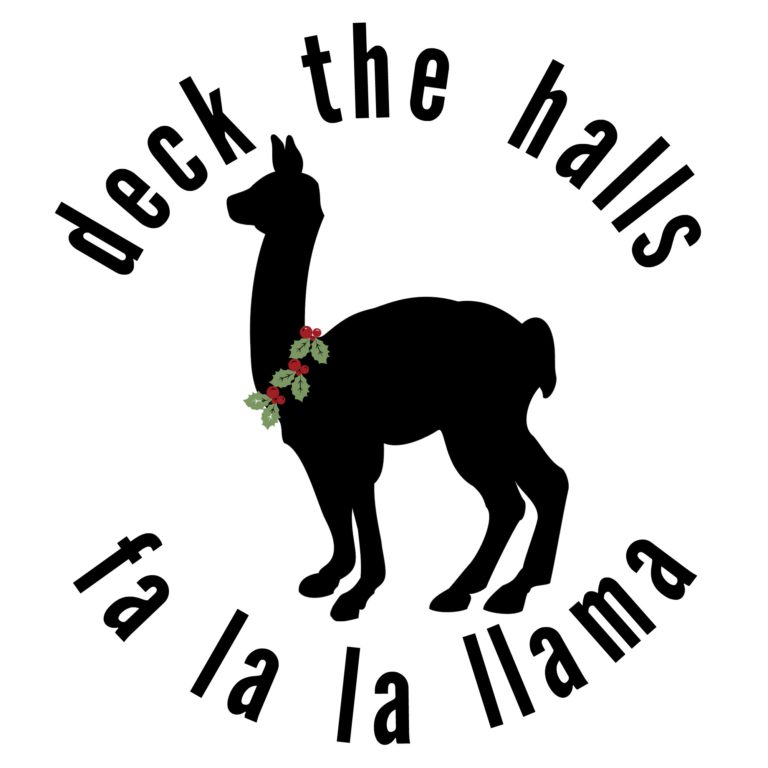 FA LA LA LLAMA ORNAMENT! Christmas Mad in Crafts