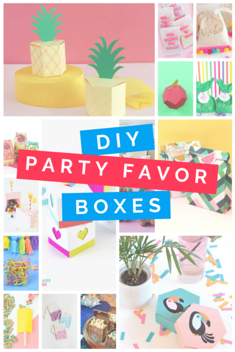 DIY PARTY FAVOR BOXES Round-Ups Mad in Crafts