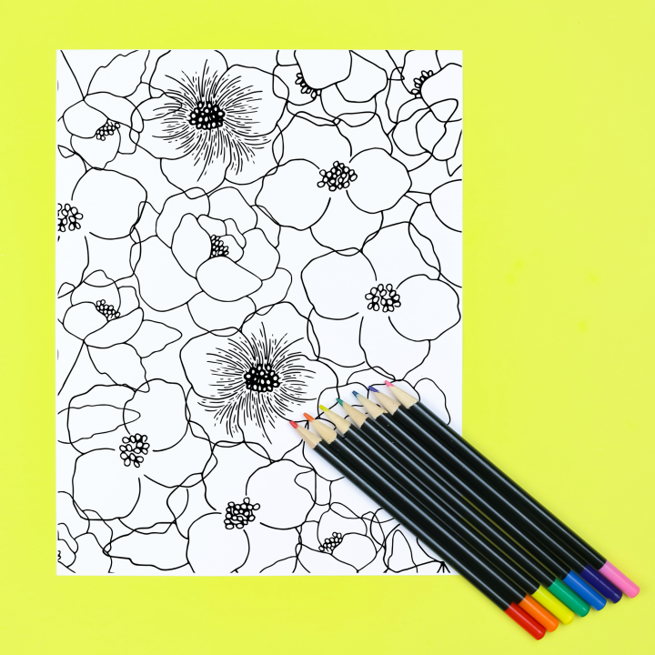 10 FREE PRINTABLE COLORING PAGES Crafts Mad in Crafts