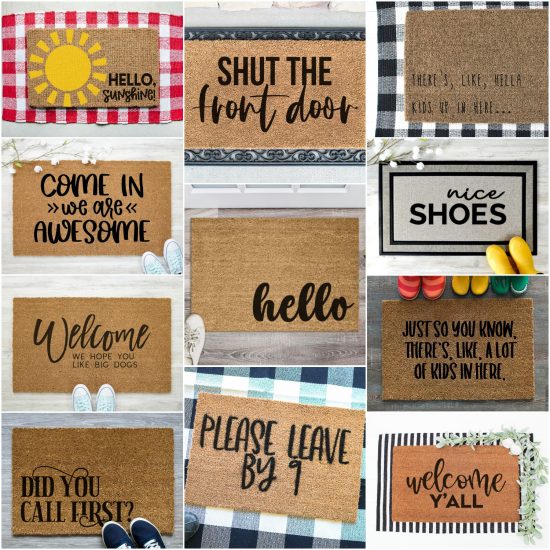 DID YOU CALL FIRST DOORMAT - FREE SVG Free SVG Files Mad in Crafts