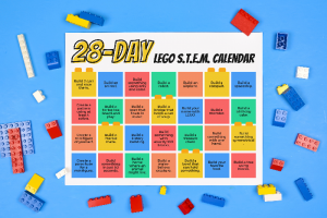 FREE PRINTABLE LEGO CHALLENGE CALENDAR Printables Mad in Crafts