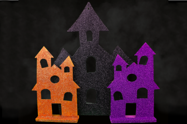 DOLLAR STORE HALLOWEEN VILLAGE TUTORIAL Crafts Mad in Crafts