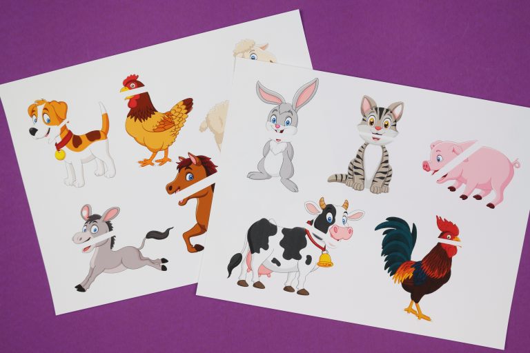 PRINTABLE FARM ANIMAL CLOTHESPIN PUPPETS Crafts Mad in Crafts