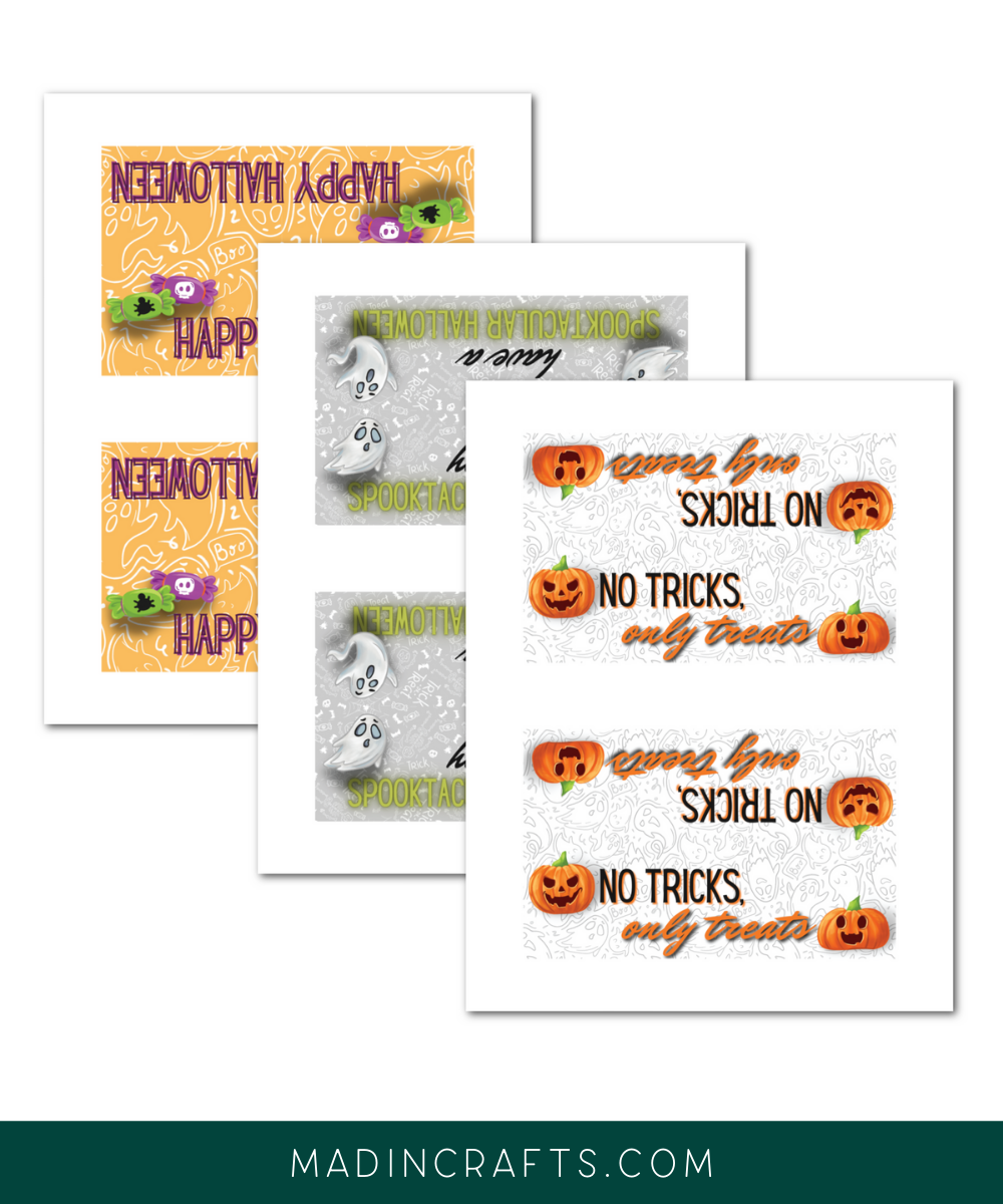 FREE PRINTABLE HALLOWEEN TREAT BAG TOPPER Crafts Mad in Crafts