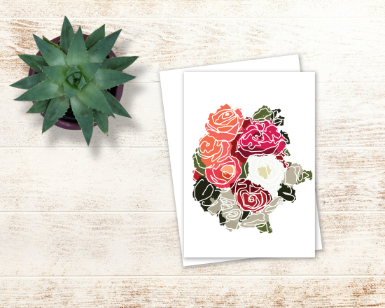 FREE PRINTABLE FLOWER CARDS Crafts Mad in Crafts
