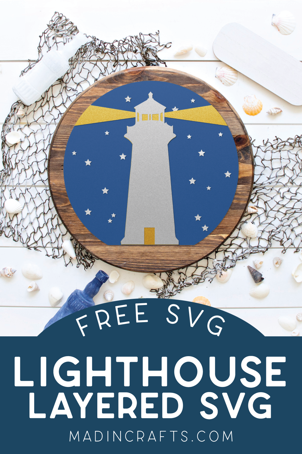 FREE LAYERED LIGHTHOUSE SVG FILE Free SVG Files Mad in Crafts