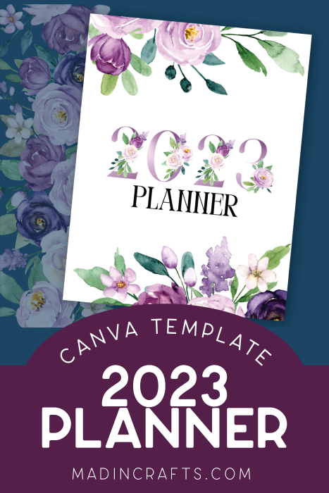 EDITABLE CANVA PLANNER FOR 2023 Printables Mad in Crafts