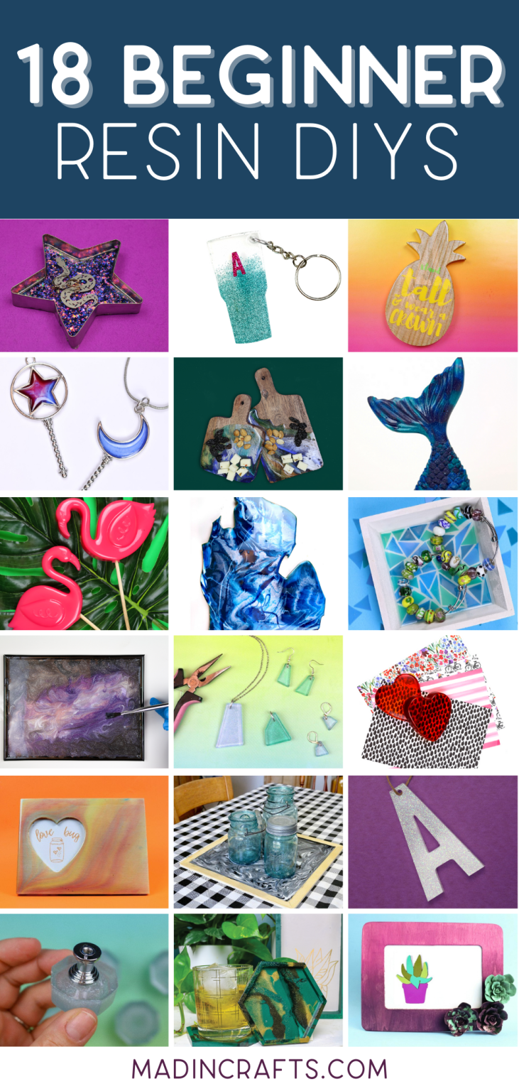 18 BEGINNER RESIN PROJECTS Round-Ups Mad in Crafts