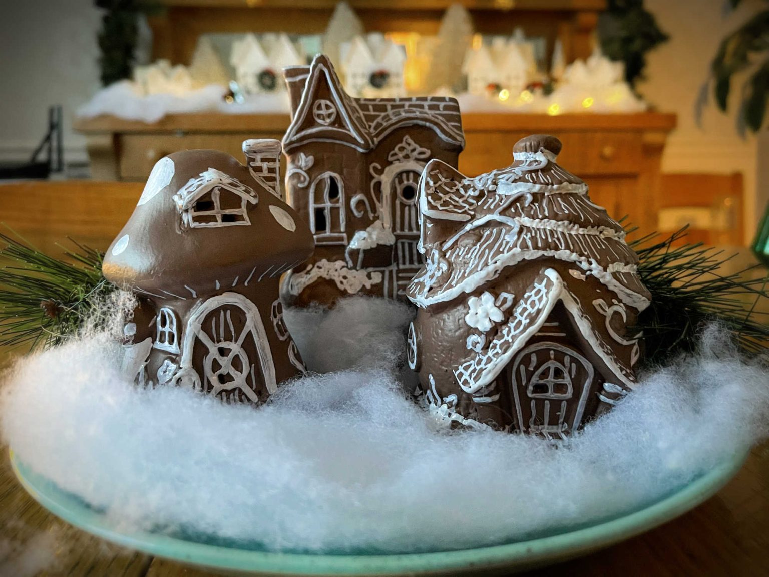 DIY GINGERBREAD FAIRY GARDEN Holiday Mad in Crafts