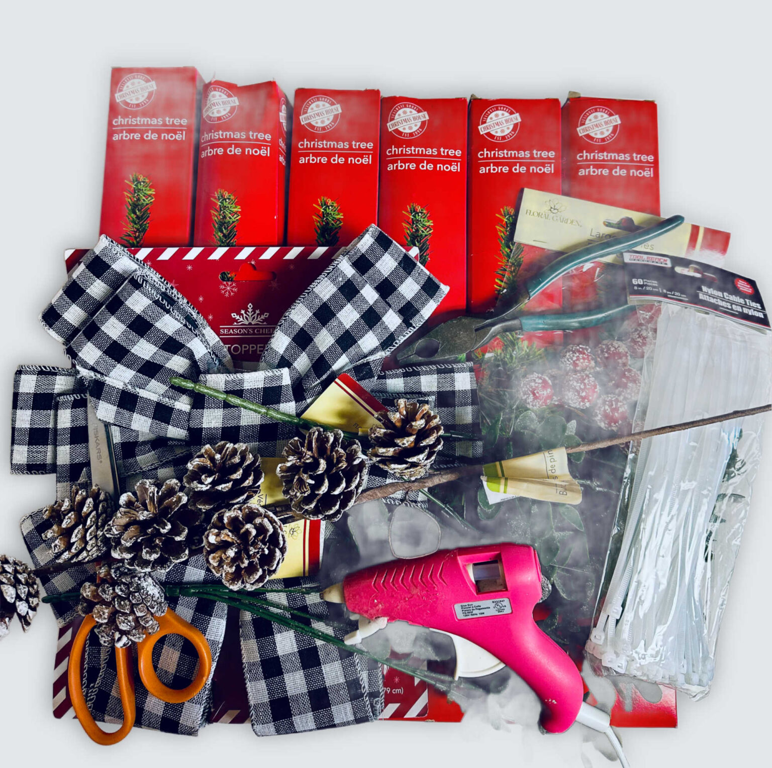 DOLLAR TREE STAR WREATH DIY Crafts Mad in Crafts